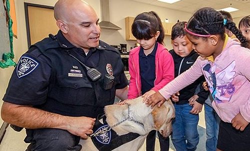 Spring ISD PD Celebrates National Night Out