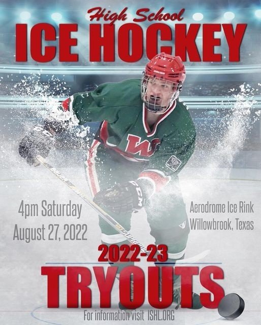 High School Ice Hockey Tryouts - August 27, 2022